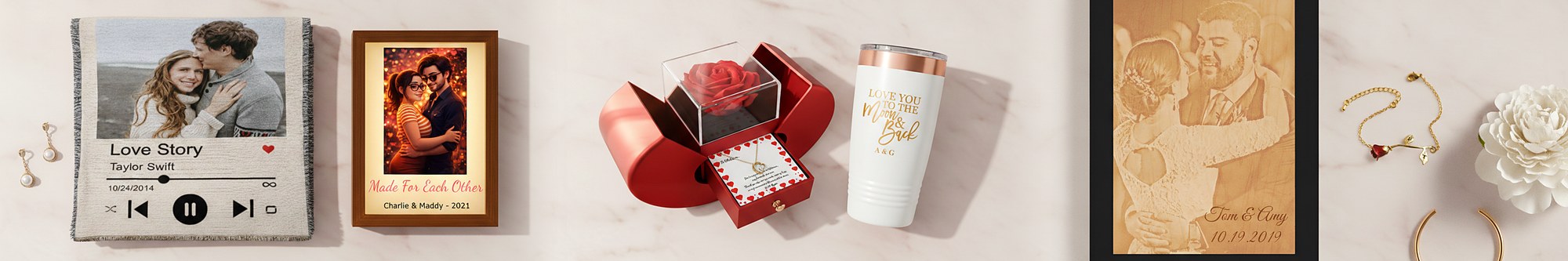 Romantic Gifts for Her | Personalized Jewelry, Song Plaques & More ...