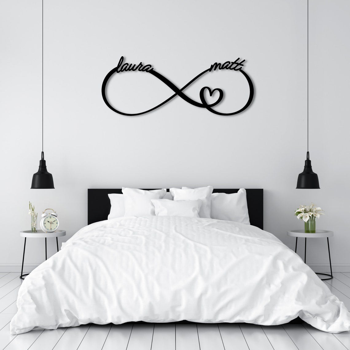 Personalized Infinity Sign Gift for Couples - Groovy Girl Gifts